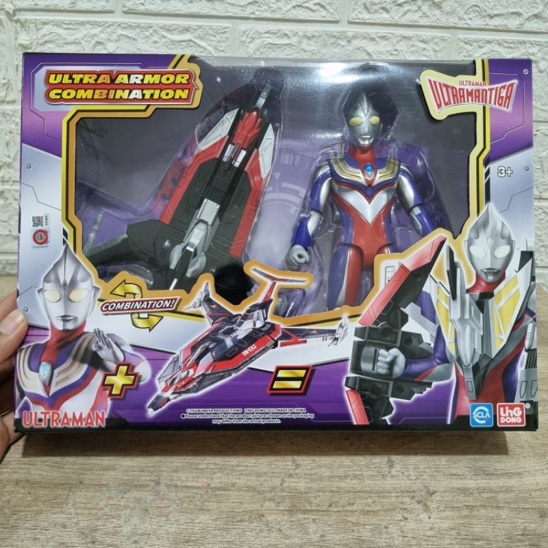 Jual Ultraman Set Action Figure Armor Combination Orb Toy Action Figur ...
