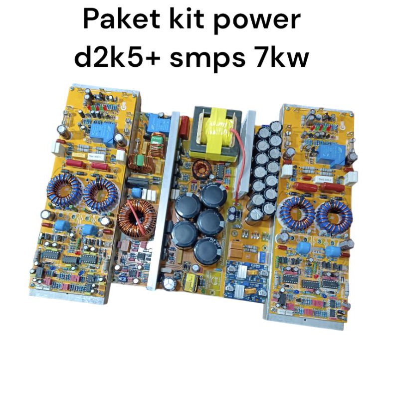 Jual paket power amply clas d fullbridge+ smps 7kw | Shopee Indonesia