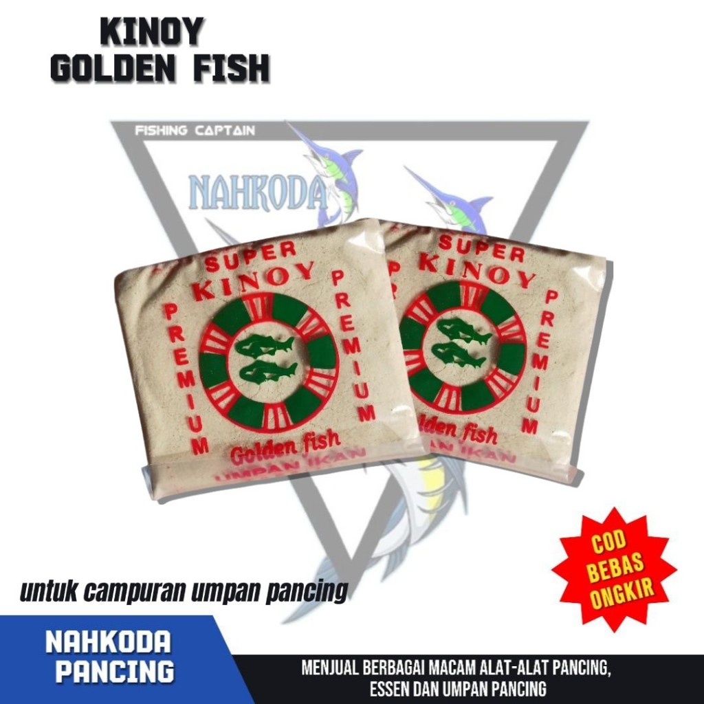 Jual Kinoy golden fish - campuran Umpan ikan special- cocok segala ...