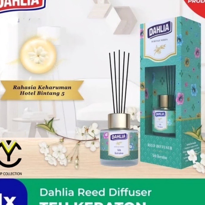 Jual Terbaik Dahlia Reed Diffuser Teh Keraton 3ml pengharum ruangan ...