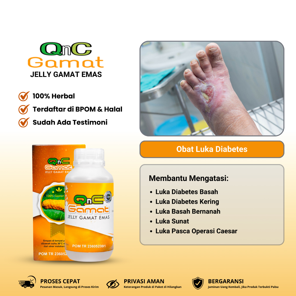 Jual Obat Luka Diabetes Basah Bernanah, Pengering Luka Diabetes ...