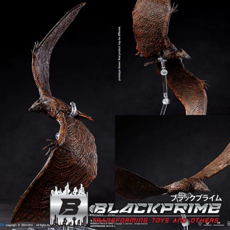 Jual Hiya Toys Rodan Flameborn Monster Kaiju mainan king of monster ...