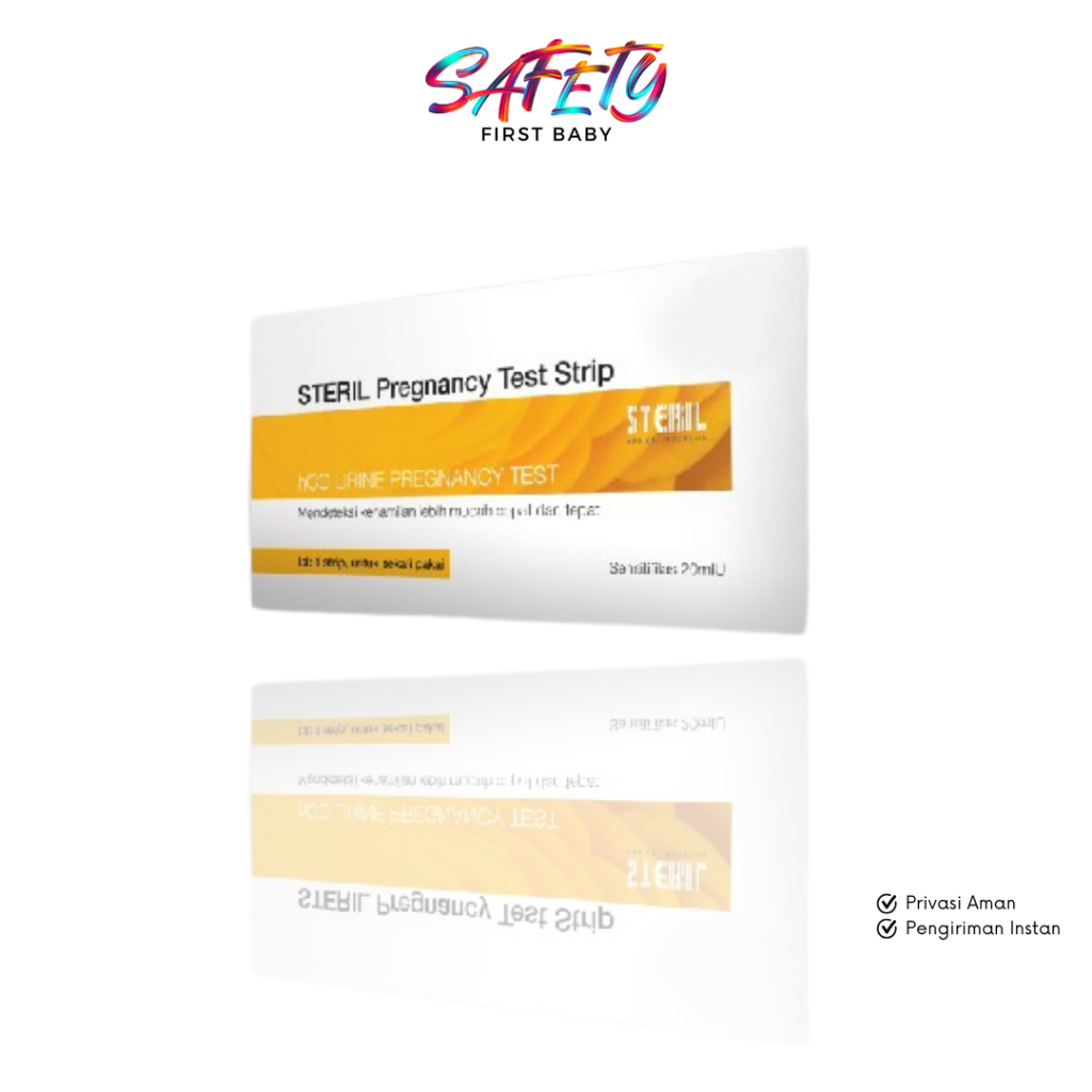 Jual Tes Kehamilan Steril Pregnancy Test - 1 Strip (Tespek, Test Pack ...
