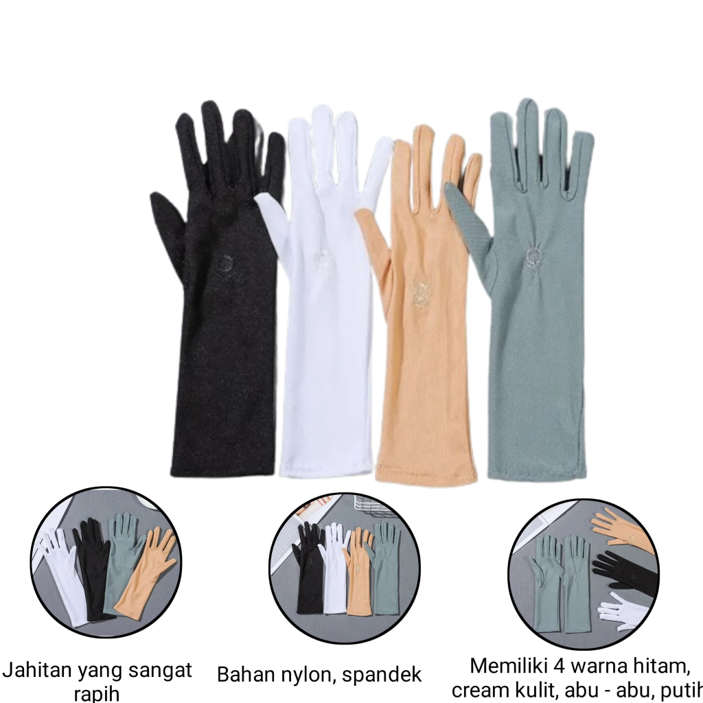 Jual Manset Tangan Wanita Muslimah / Manset Tangan 5 Jari / Manset ...
