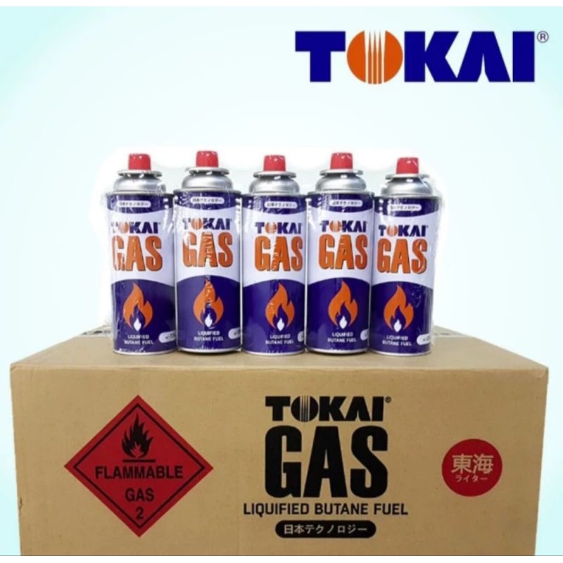Jual Gas Portable Tokai 235 Gr Gas Kompor Portable Gas Kaleng Tokai ...
