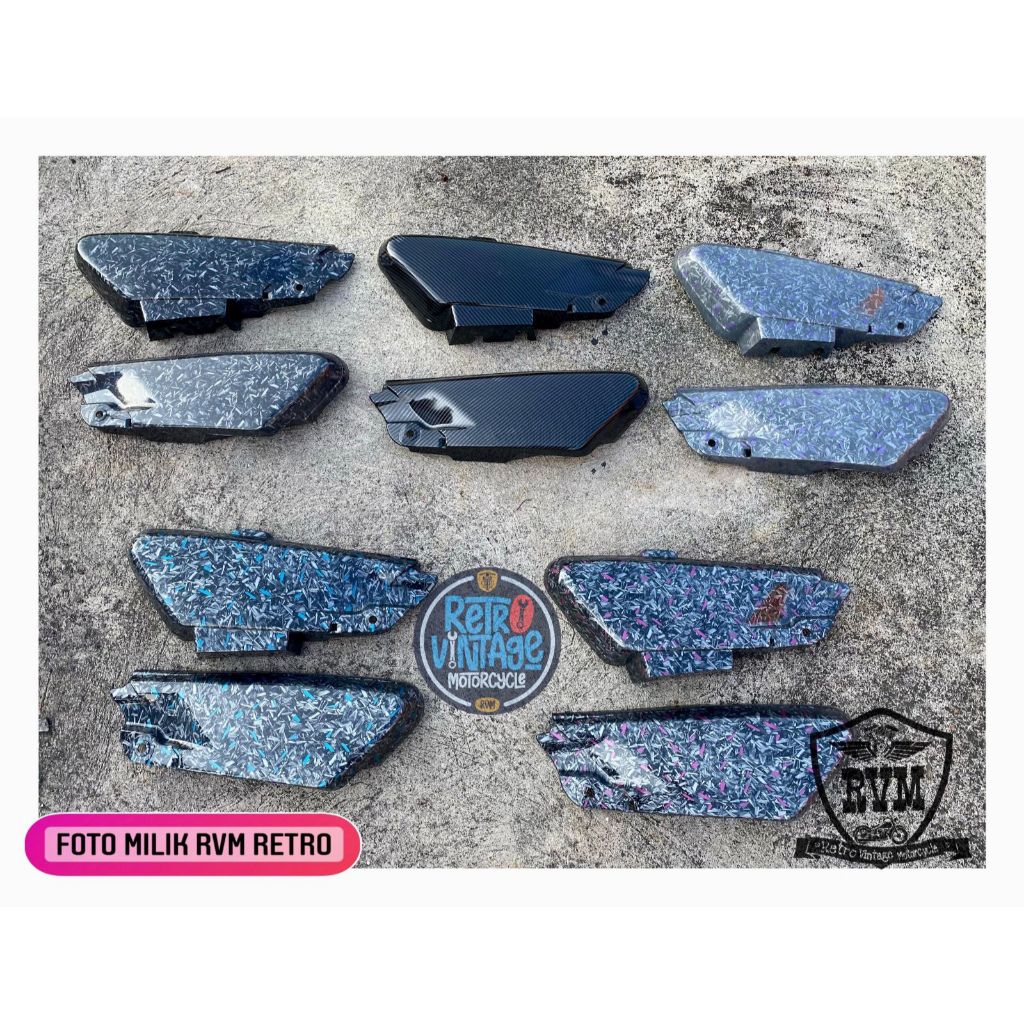 Jual Cover toll box grand tutup aki accu astrea grand carbon forged ...
