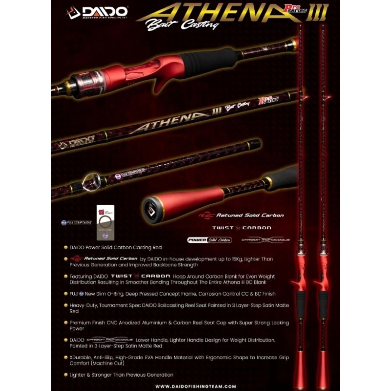 Jual Joran BC dan Spining Daido Athena 3 | Shopee Indonesia