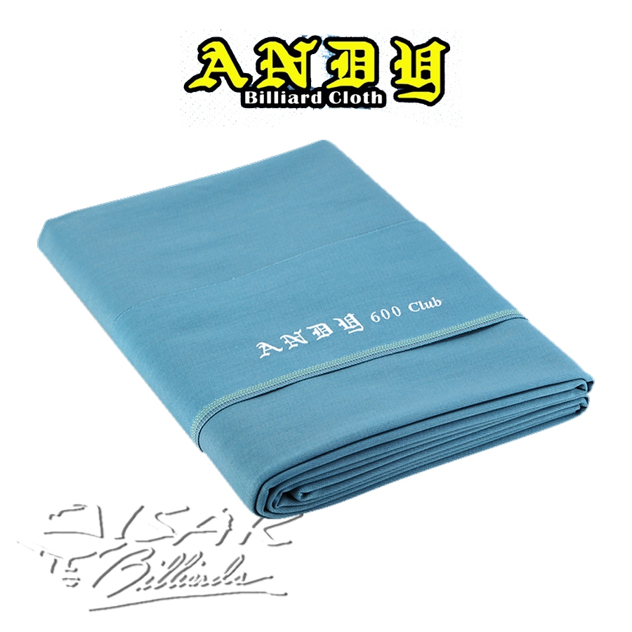 Jual Kain Laken 9-ft Andy 600 - Powder Blue - Billiard Meja Biliar ...
