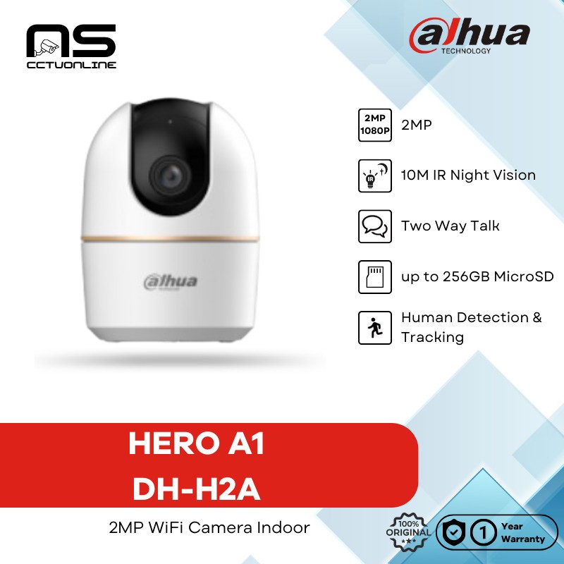 Jual Dahua d@hua Camera Wifi Dahua Hero A1 2MP 3MP 5MP Smart CCTV Wireless Camera Indoor - 2MP ...