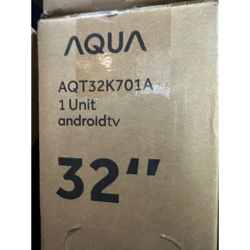 Jual TV LED AQUA 32 INCH SMART ANDROID TV AQT32K701A AQT 32K701A ...