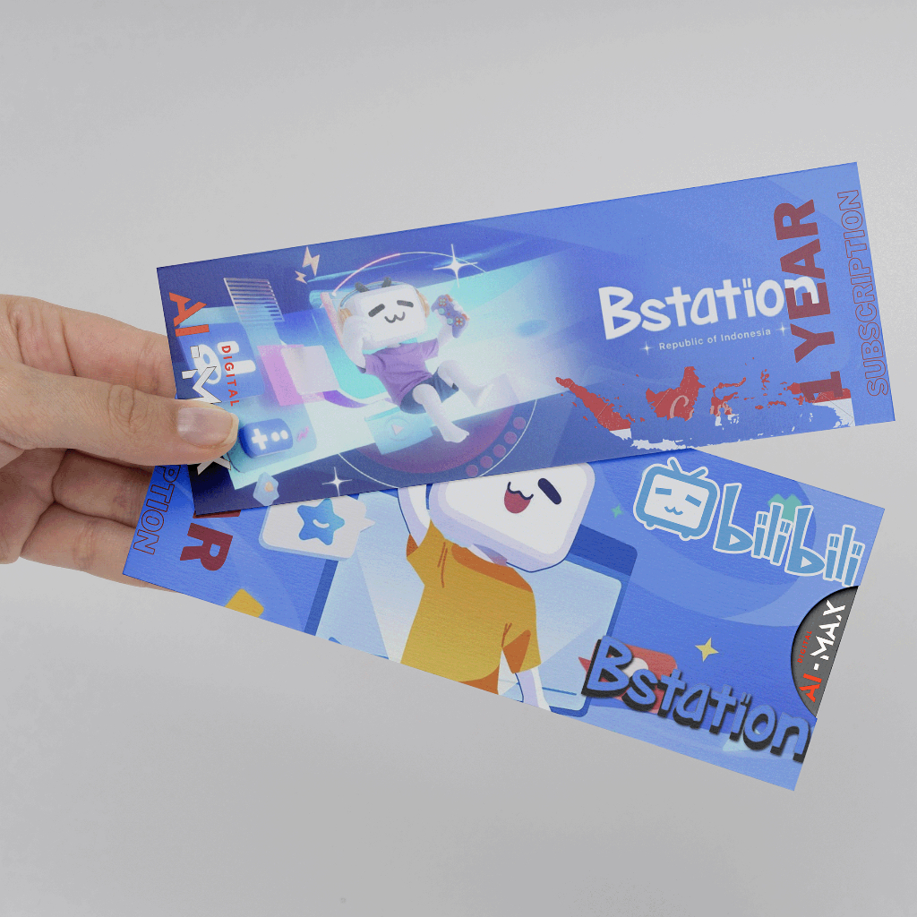 Jual Diskon Spesial! Bstation - Bilibili | VIP Voucher Berlangganan Tahunan | Shopee Indonesia