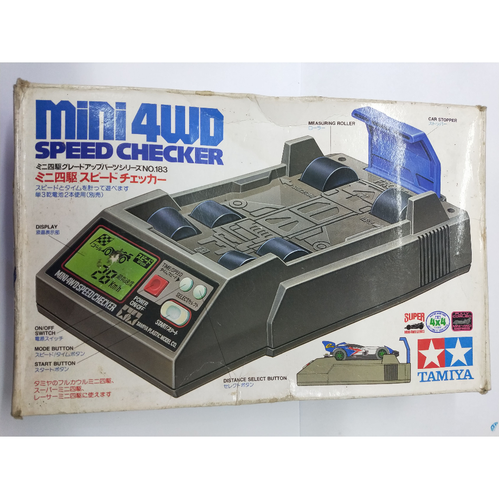 Jual Tamiya 15183 Mini 4WD Speed Checker Original Second Ori | Shopee ...