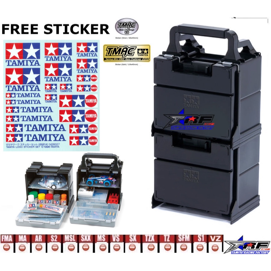 Jual TAMIYA 95671 PITBOX PORTABLE PIT BLACK (ASIA CHALLENGE 2024 ...