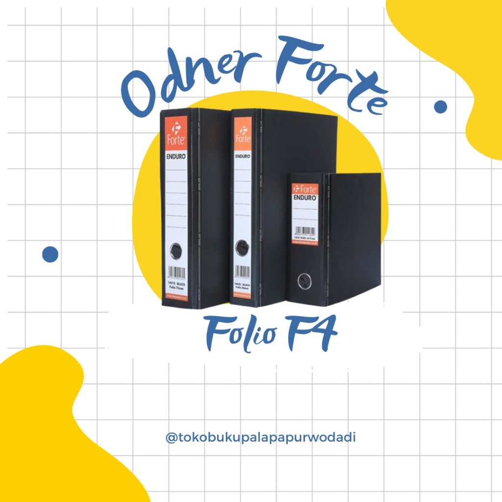 Jual Odner ukuran Folio F4 merk Fortex Folio 75mm | Shopee Indonesia