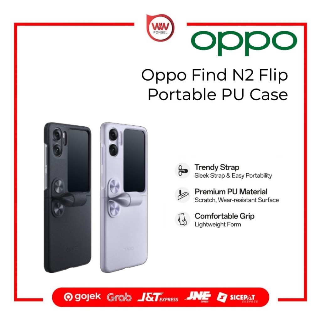 Jual Oppo Find N2 Flip Portable PU Case | Shopee Indonesia