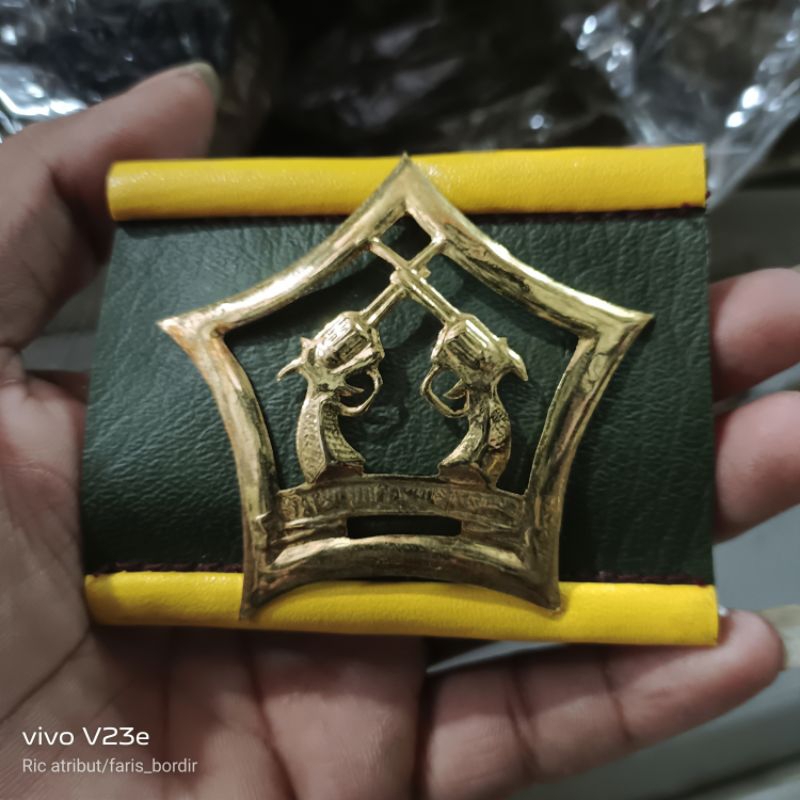 Jual EMBLEM BARET POMAL PIN LENCANA EMBLEM POLISI MILITER PROVOST ...
