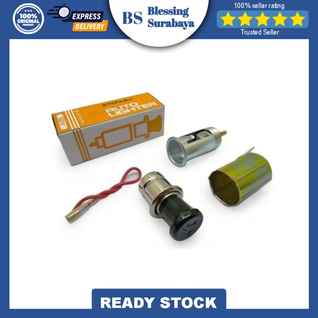 Jual STANLEY CIGARETTE LIGHTER PEMANTIK API 12 VOLT | Shopee Indonesia
