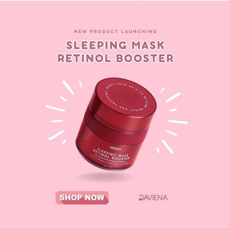 Jual SLEEPING MASK RETINOL BOOSTER DAVIENA | DAVIENA RETINOL BOOSTER ...