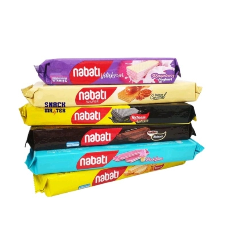 Jual NABATI Richese Wafer Keju / Richoco Wafer Coklat isi 122 Gram ...