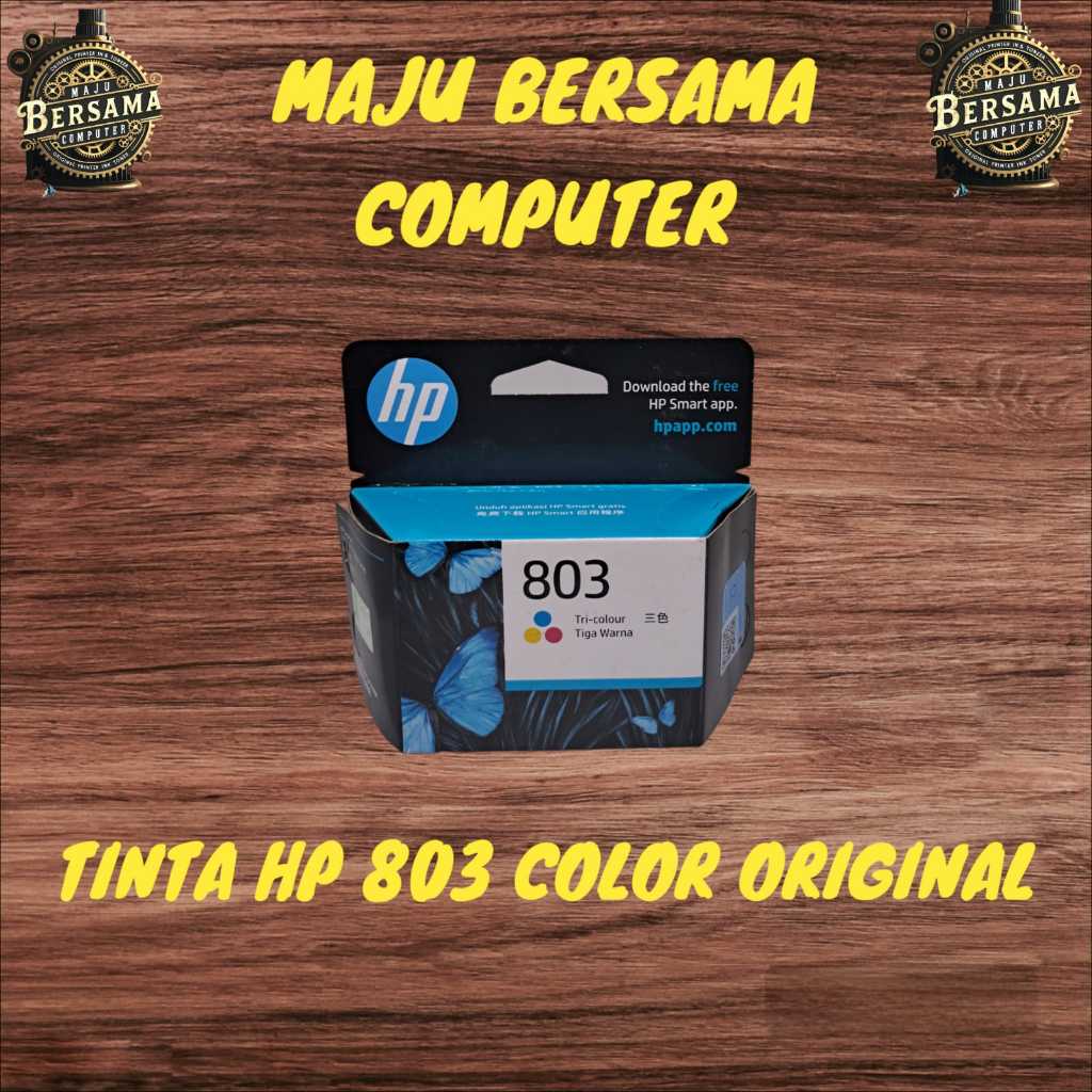 Jual TINTA CARTRIDGE HP 803 COLOR ORIGINAL | Shopee Indonesia