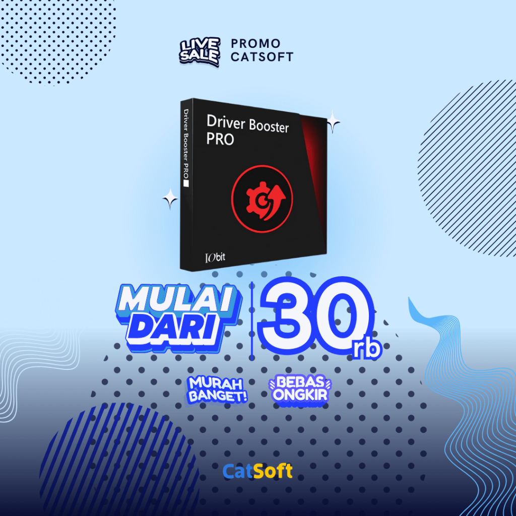 Jual [Catsoft] IObit Driver Booster PRO 2024 - Perbarui Driver Otomatis ...