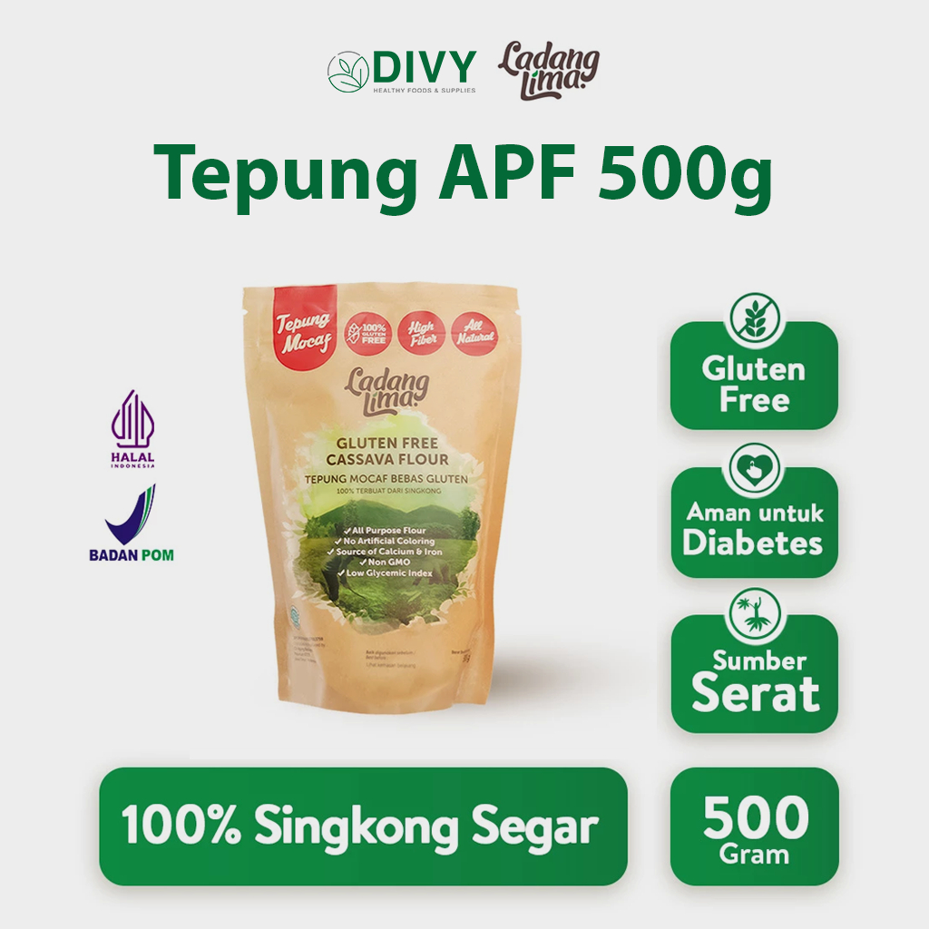 Jual Tepung Mocaf APF | tepung Singkong Gluten free Ladang Lima ...