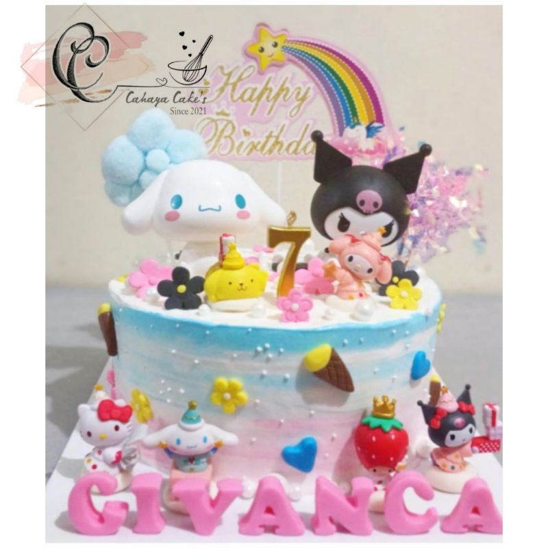 Jual Kue Ulang Tahun Anak Perempuan / Gilrs Cake Custom / Custom Cake ...