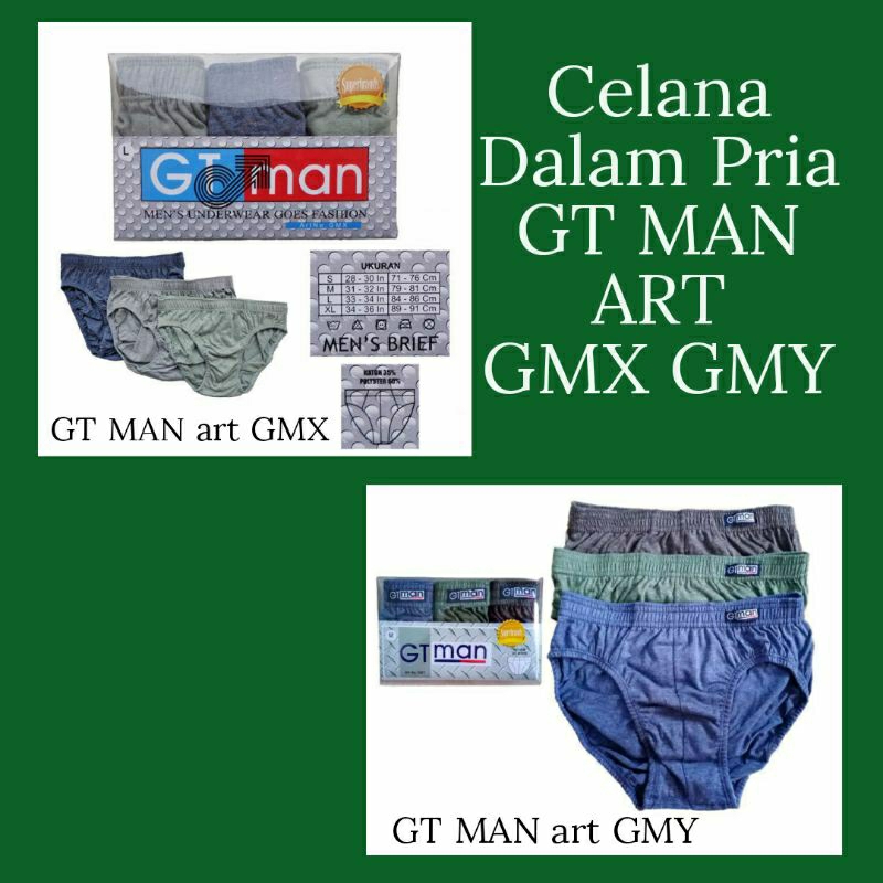 Jual 1box...Cd Gt Man art GMX Cd GT MAN Art GMY Celana Dalam Pria ...