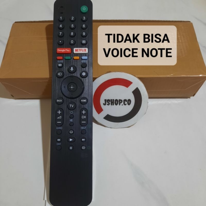 Jual REMOTE/REMOT TV LCD LED SONY SMART TV ANDROID RMF-TX500P/RMF-TX520P NO VOICE MIRIP ORIGINAL ...