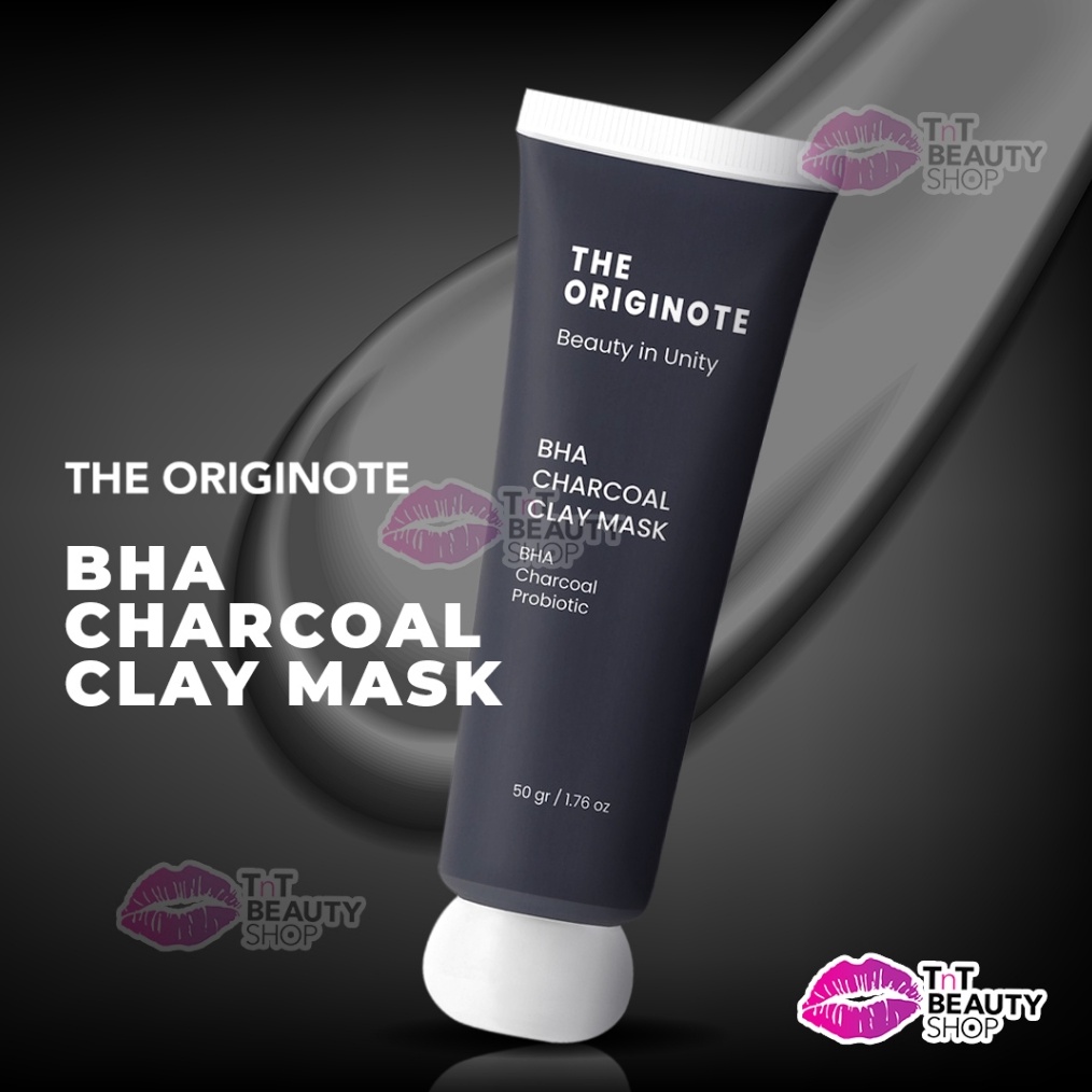 Jual SPESIAL The Originote BHA Charcoal Clay Mask Masker Wajah Mud Mask ...