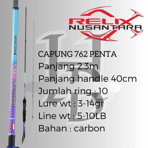 Jual Capung 762 Blue / Capung 762 Penta series Gen 3 Relix Nusantara ...