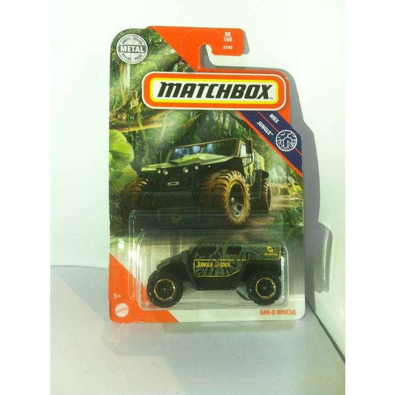 Jual Matchbox. 2020 MBX Jungle - 88. GHE-O Rescue by MATTEL | Shopee ...
