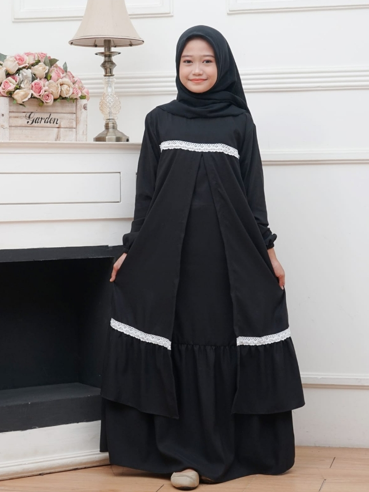 Jual GAMIS ANAK PEREMPUAN MODEL SEMI OUTER VARIASI RENDA BAHAN ...
