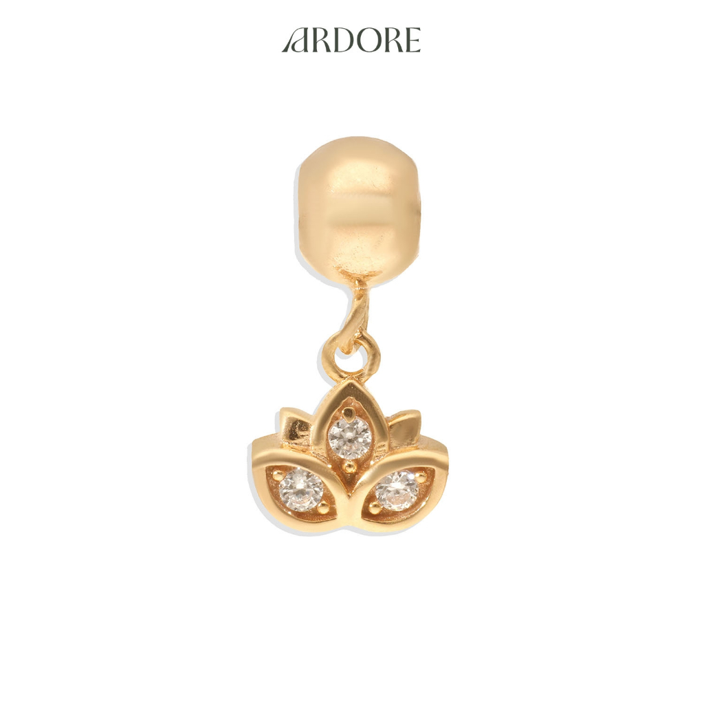 Jual Perhiasan Ardore Charm Simbol Bunga Lotus 8K - 240002 | Shopee ...