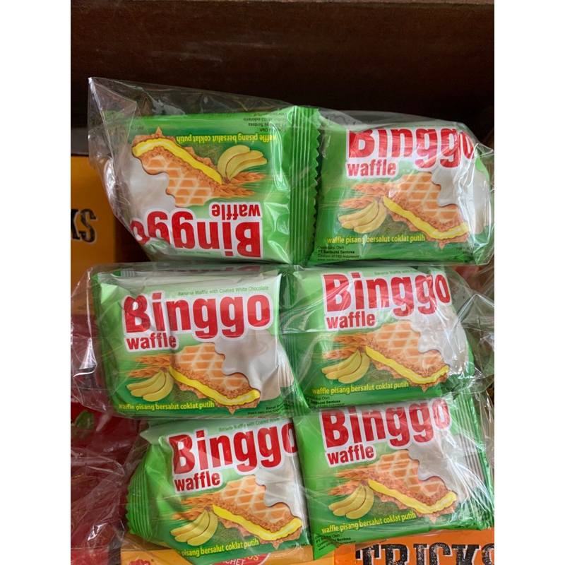Jual Bingo Waffle 10 bgks x 12 gram | Shopee Indonesia