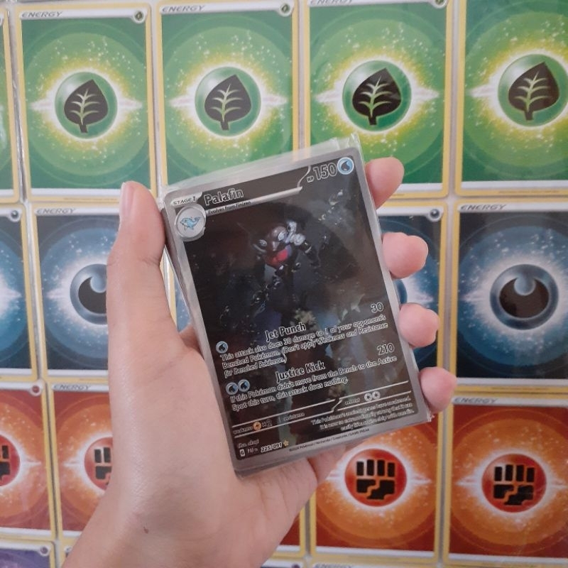 Jual Palafin AR 225/091 Pokemon TCG English PAF EN Trading Card Game ...