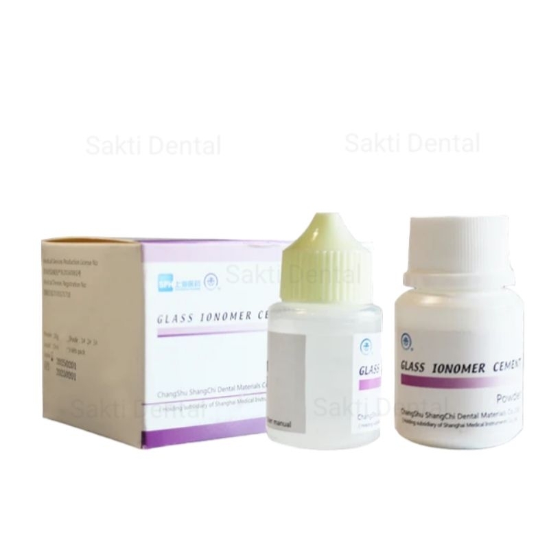 Jual GIC Glass Ionomer Cement Bahan Tambal Gigi Bubuk Tanpa Laser atau Light Cure | Shopee Indonesia