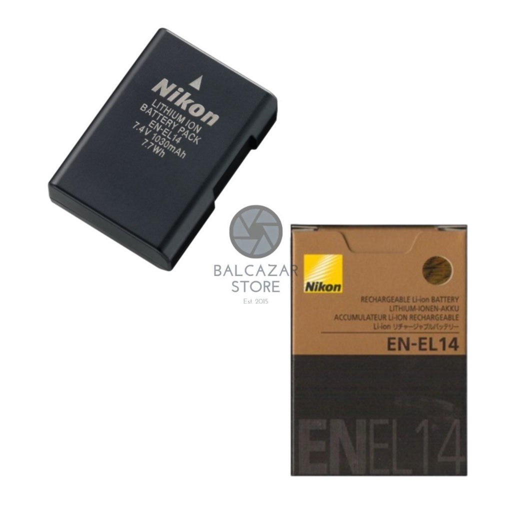 Jual baterai battery nikon EN-EL14 EN-eL14a enel14 MH-24 D3100 D3200 D5100 D5200 kamera dslr ...