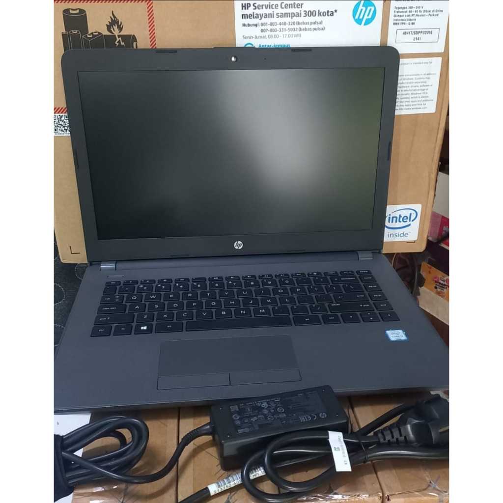 Jual LAPTOP HP 240 G6 CORE I3 GEN 6 (BNIB) | Shopee Indonesia
