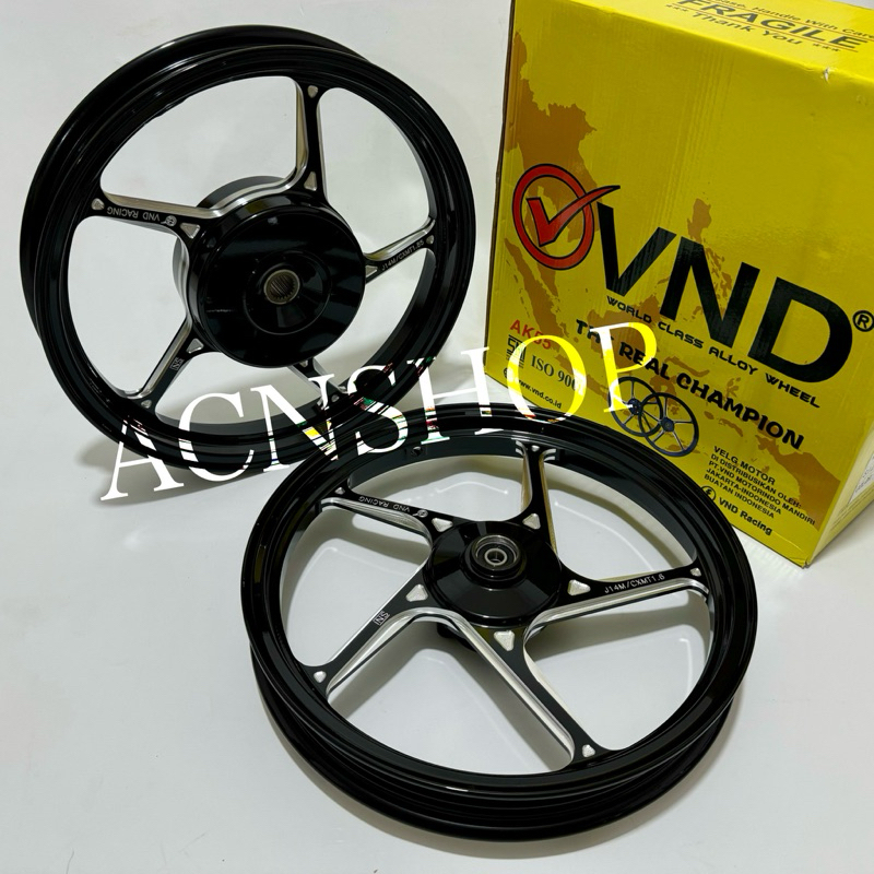 Jual VELG RACING VND AK 55 PALANG 5 BEAT VARIO 110 SCOOPY VARIO 125 VARIO 150 - OREN | Shopee ...