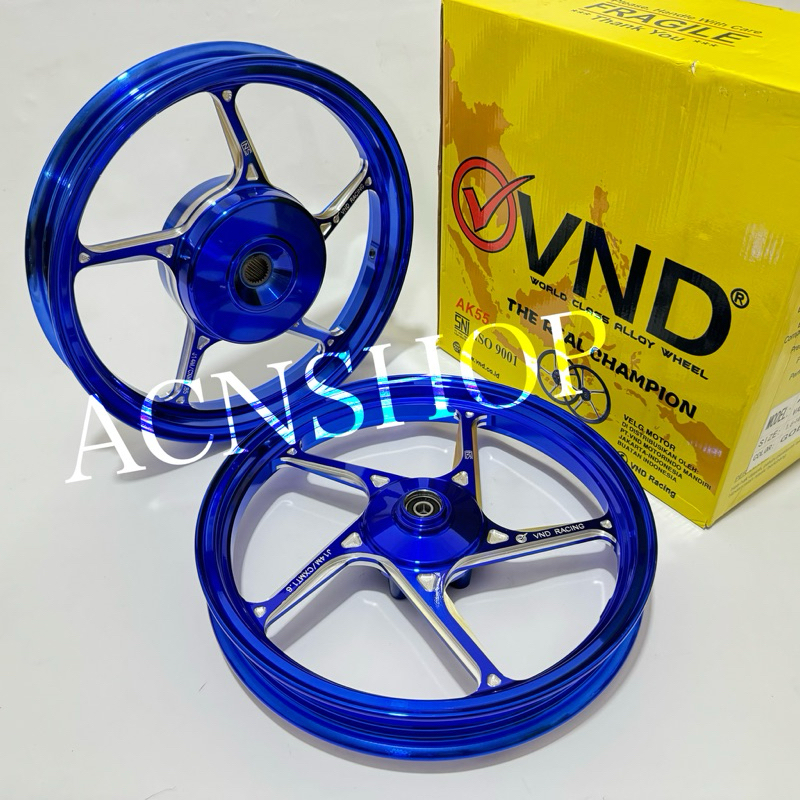 Jual VELG RACING VND AK 55 PALANG 5 BEAT VARIO 110 SCOOPY VARIO 125 VARIO 150 - OREN | Shopee ...