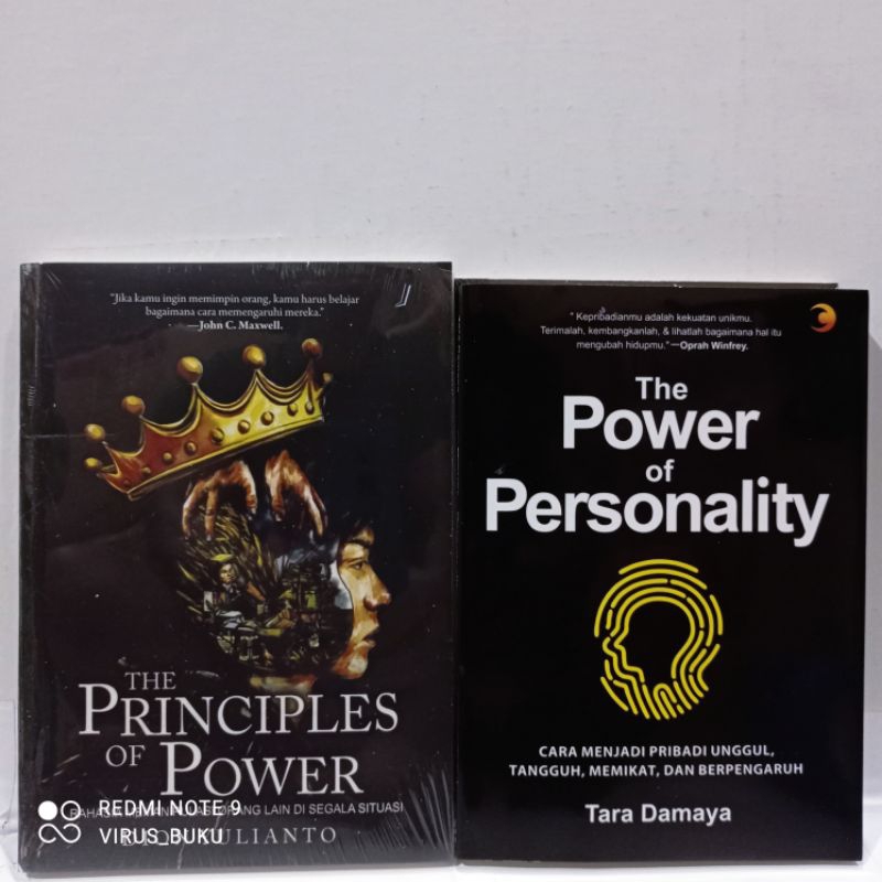 Jual Paket isi 2 Buku Motivasi Bestseller The Power Of Personality ...