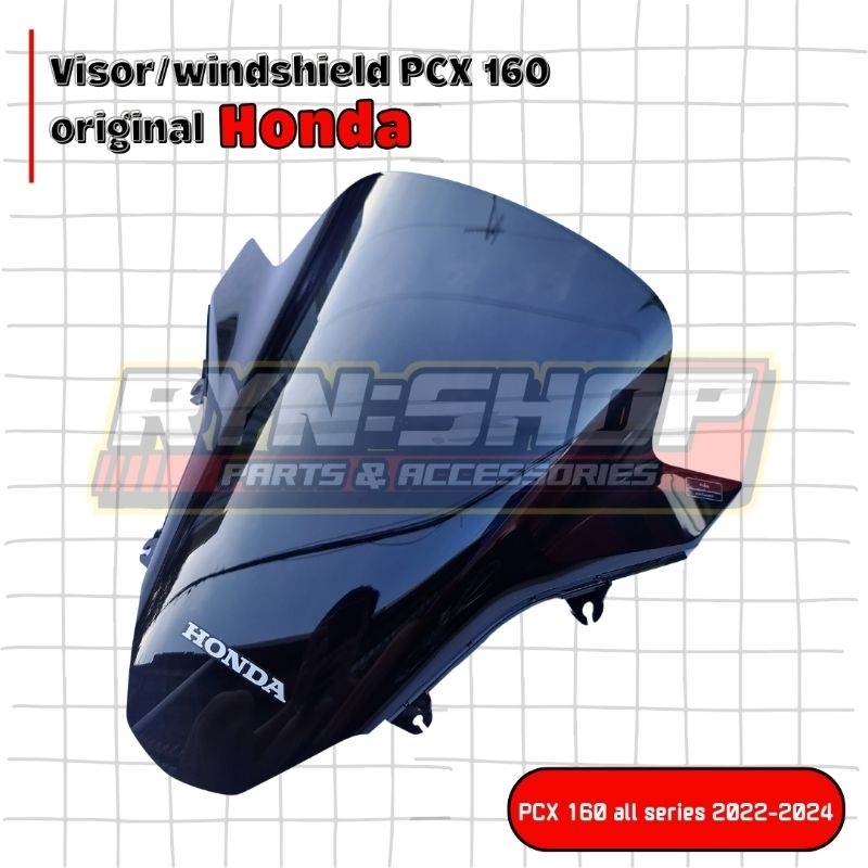 Jual Visor Windshield Windscreen PCX 160 All Series 2022-2024 Solid ...