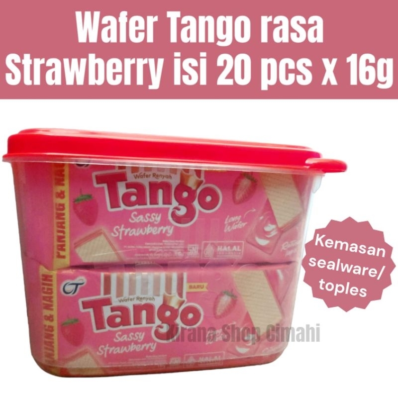 Jual WAFER TANGO RASA SASSY STRAWBERRY ISI 20 PCS kemasan Sealware ...