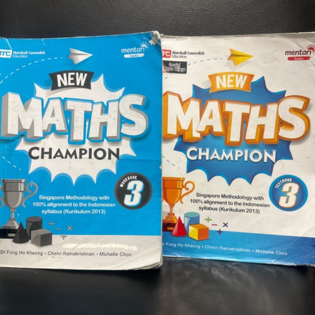 Jual Maths Champion grade 3 Kelas 3 Marshall Cavendish | Shopee Indonesia