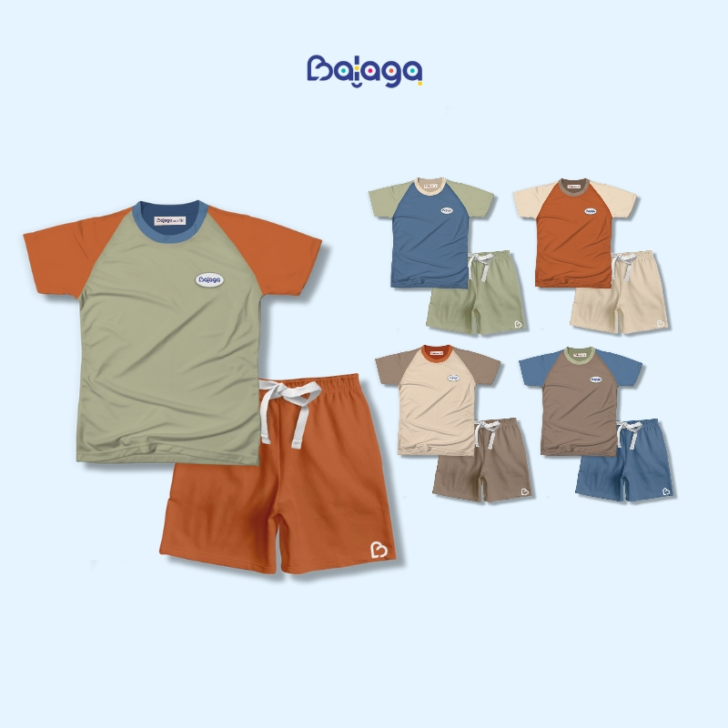 Jual Balaga - One Set Series - Raglan - Baju Setelan Anak | Shopee ...