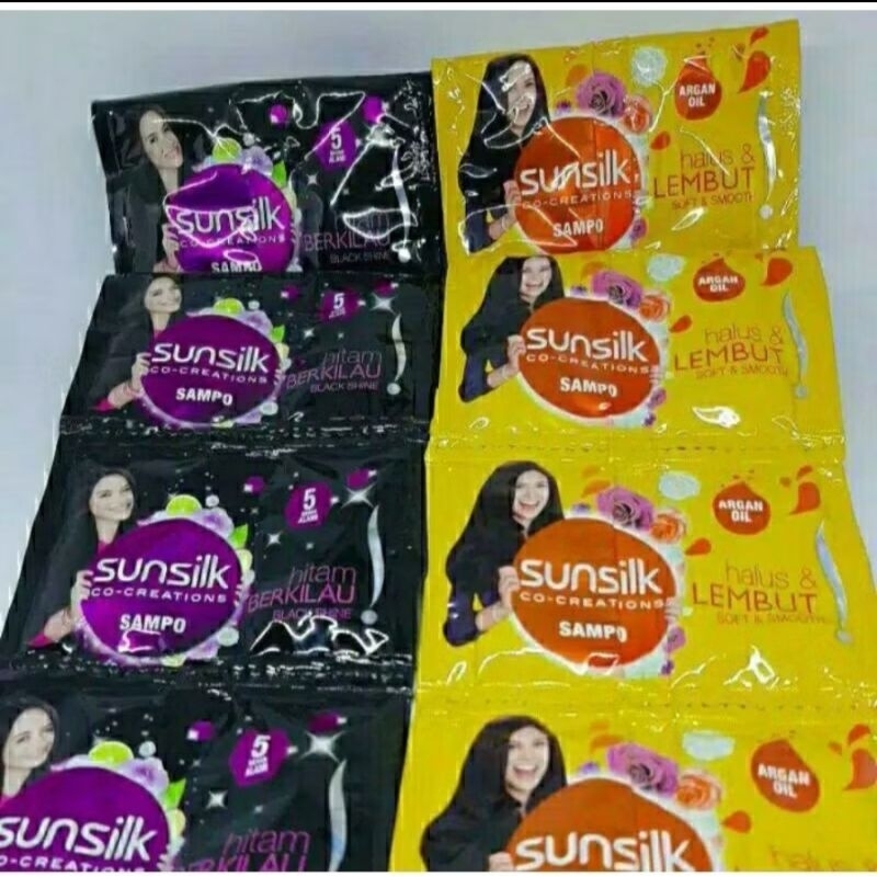 Jual shampoo sunsilk renceng isi 12 sachet | Shopee Indonesia