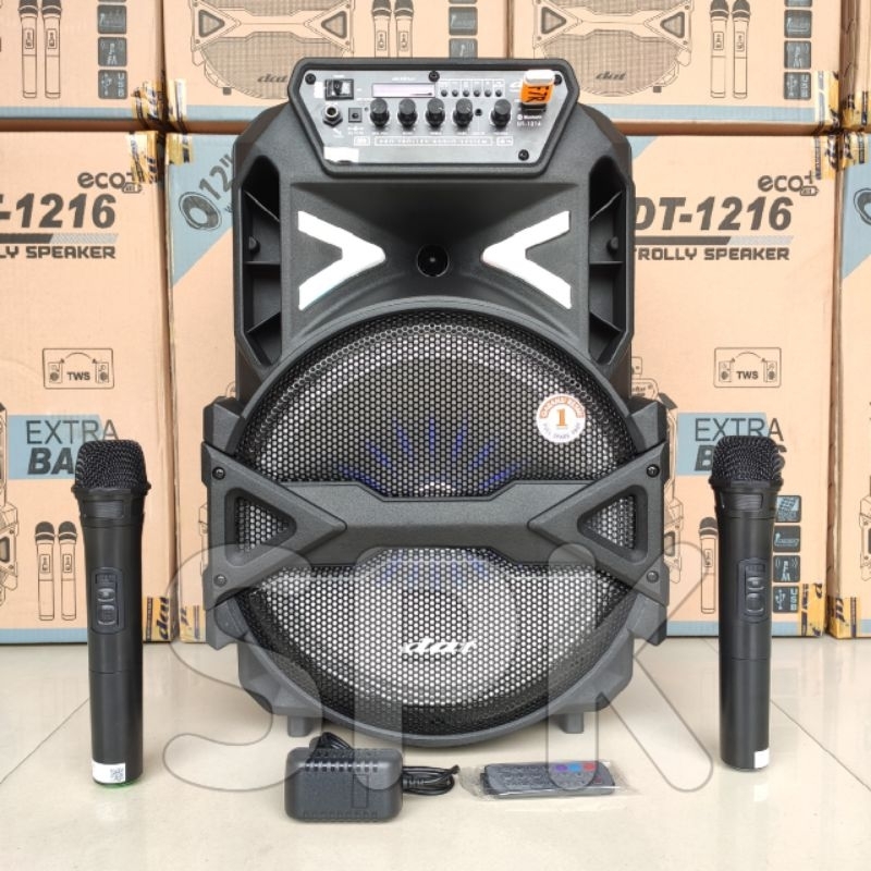Jual Speaker DAT 12 inch DT 1216 Bluetooth Original | Shopee Indonesia
