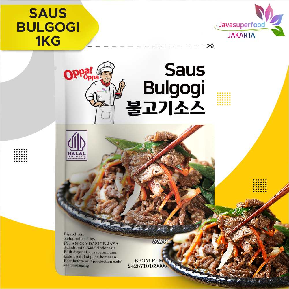 Jual Saus bulgogi korea 1Kg / Sauce bulgogi saus daging BBQ STEAK | Shopee Indonesia