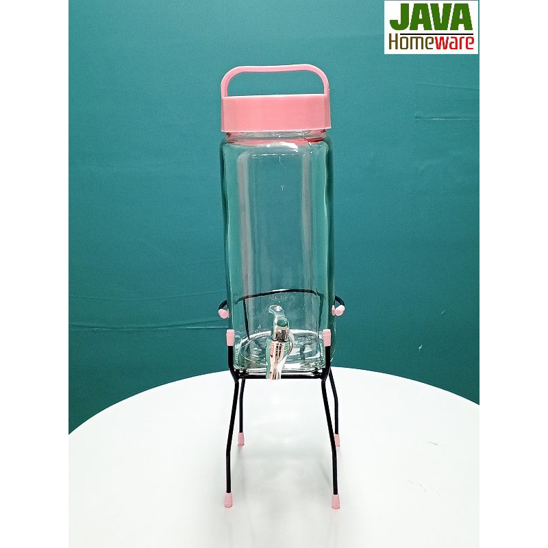 Jual DISPENSER KACA BELING DENGAN TATAKAN | INFUSION WATER DISPENSER ...